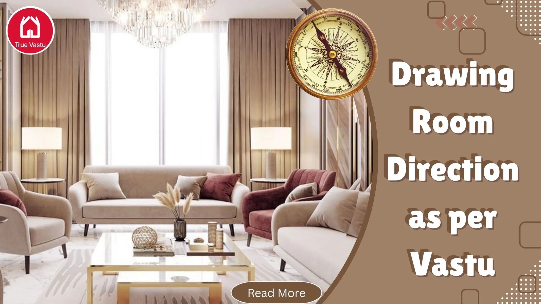 Best Drawing Room Direction as per Vastu Guide | True Vastu